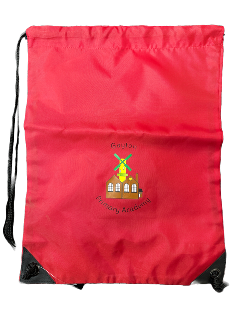 Red PE Bag with Gayton Print – Stratfords